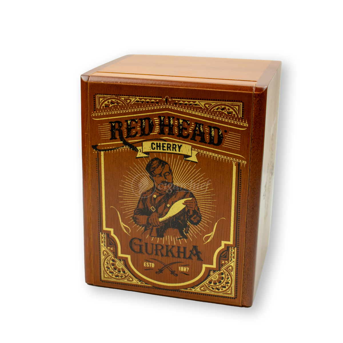 Gurkha Cafe Tabac Red Head Cherry Robusto - Cigar Chief