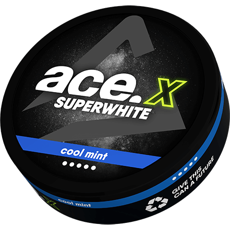 Ace.X Superwhite Cool Mint 15mg - Cigar Chief