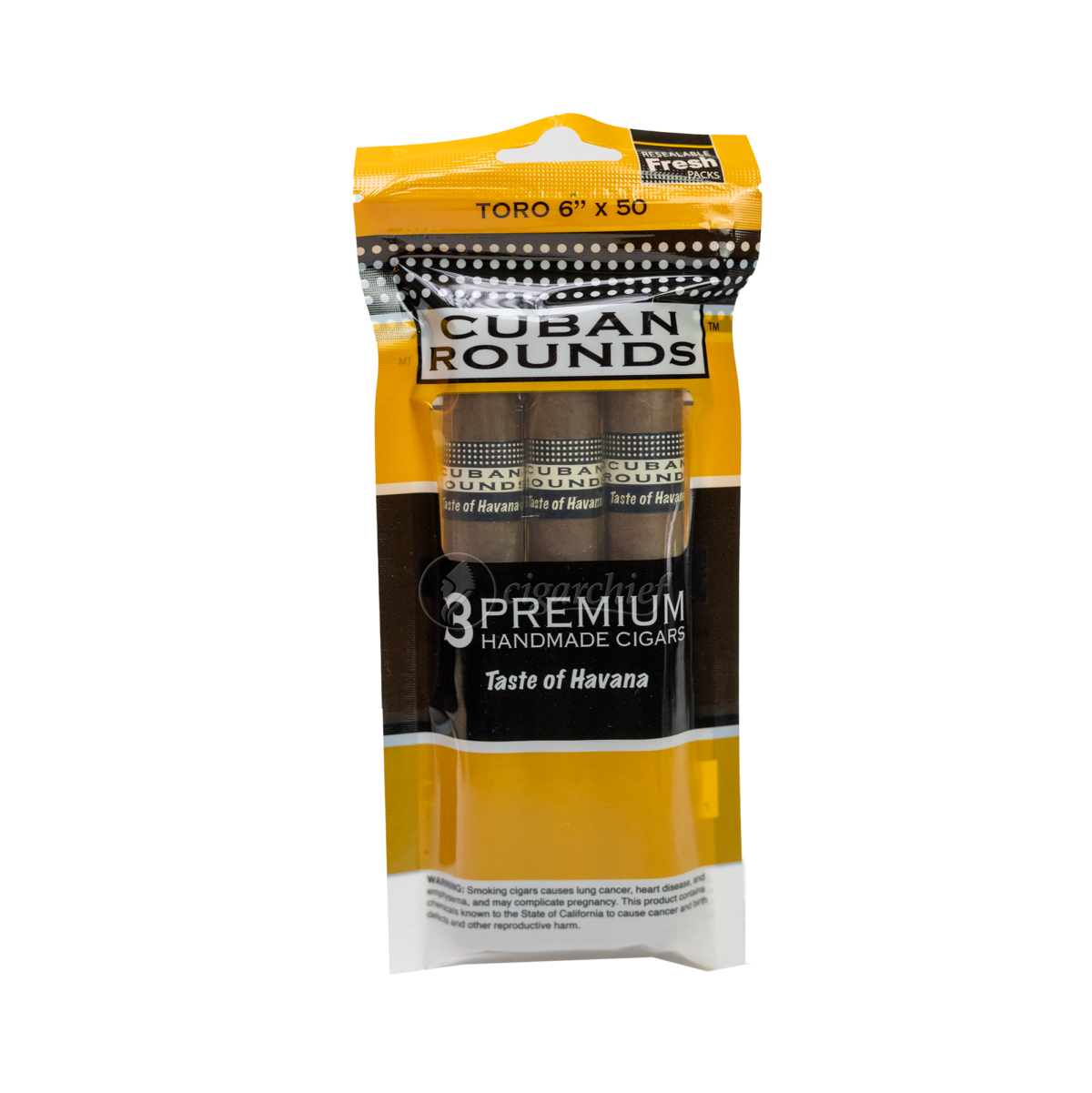 Cuban Rounds Toro - Cigar Chief