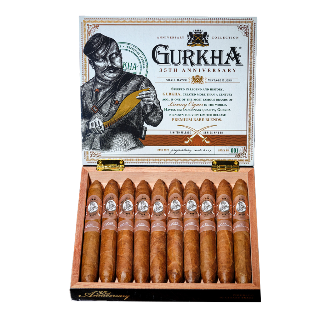 Gurkha 35th Anniversary Figurado - Cigar Chief