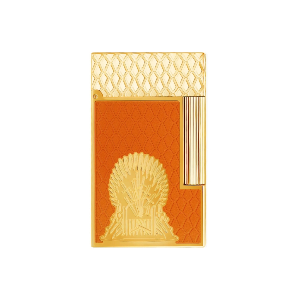 S.T. Dupont Game of Thrones Ligne 2 Lacquered Lighter - Fire Orange ...