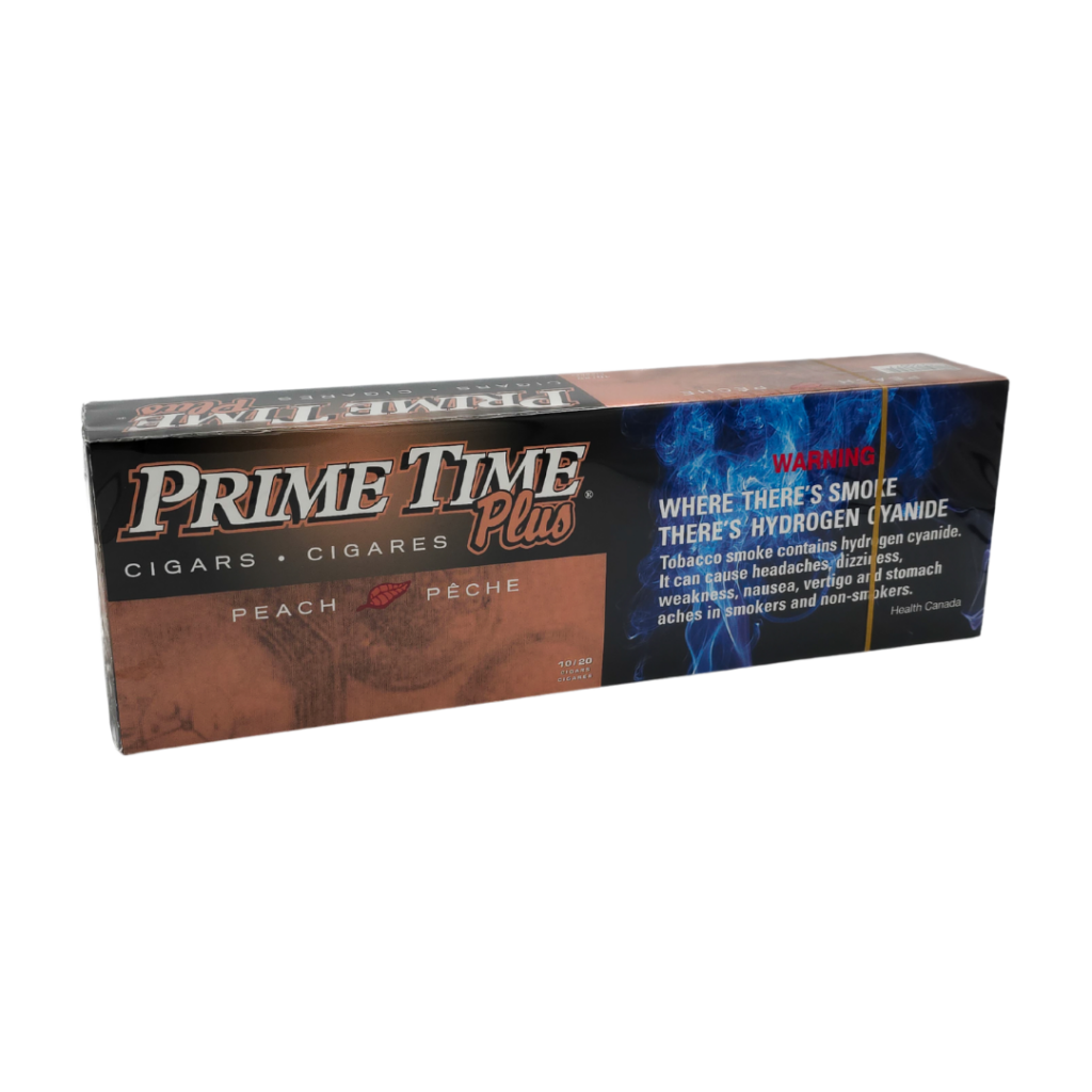 Prime Time Plus Peach Cigarillos - Cigar Chief