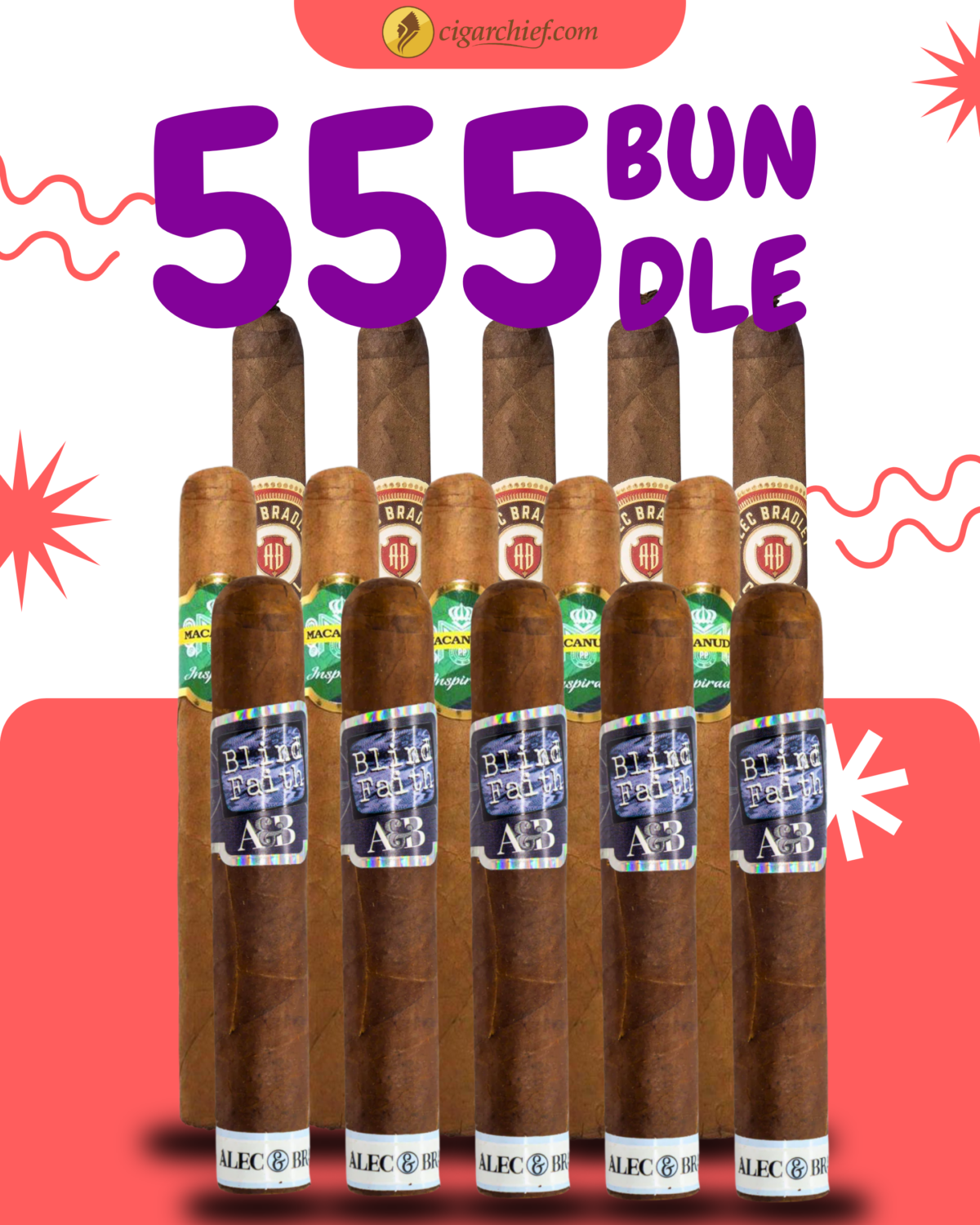 5-5-5 Bundle - Cigar Chief