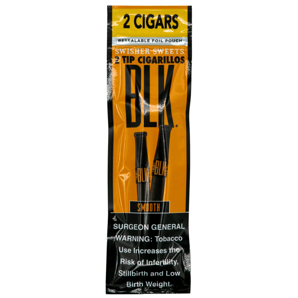 Swisher Sweets BLK Smooth Tipped Cigarillos - Cigar Chief
