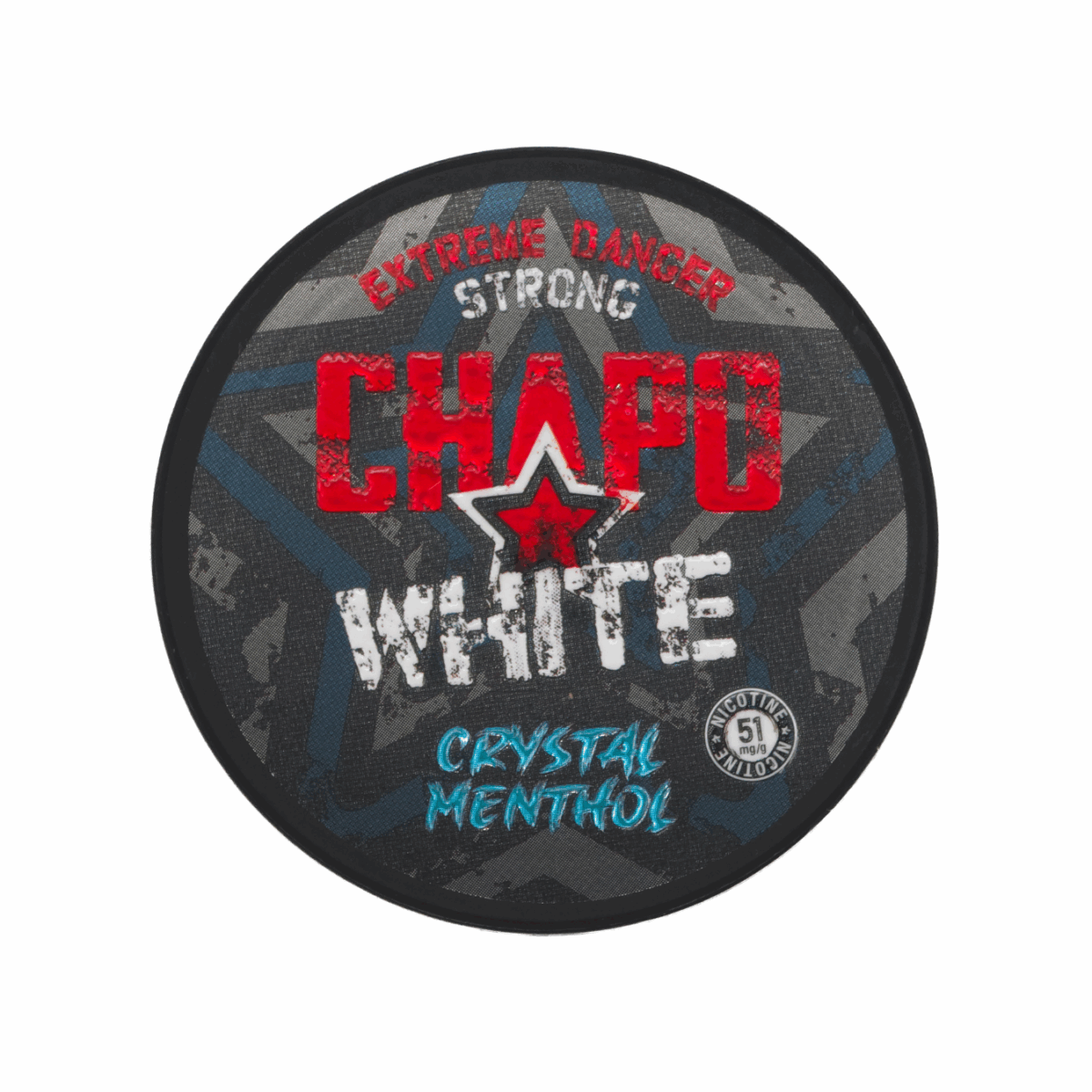 Chapo White Crystal Menthol Extreme Danger Strong 30 mg - Cigar Chief