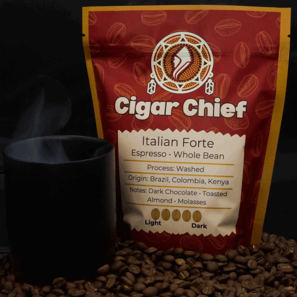 Cigar Chief Italian Forte Coffee - Cigar Chief