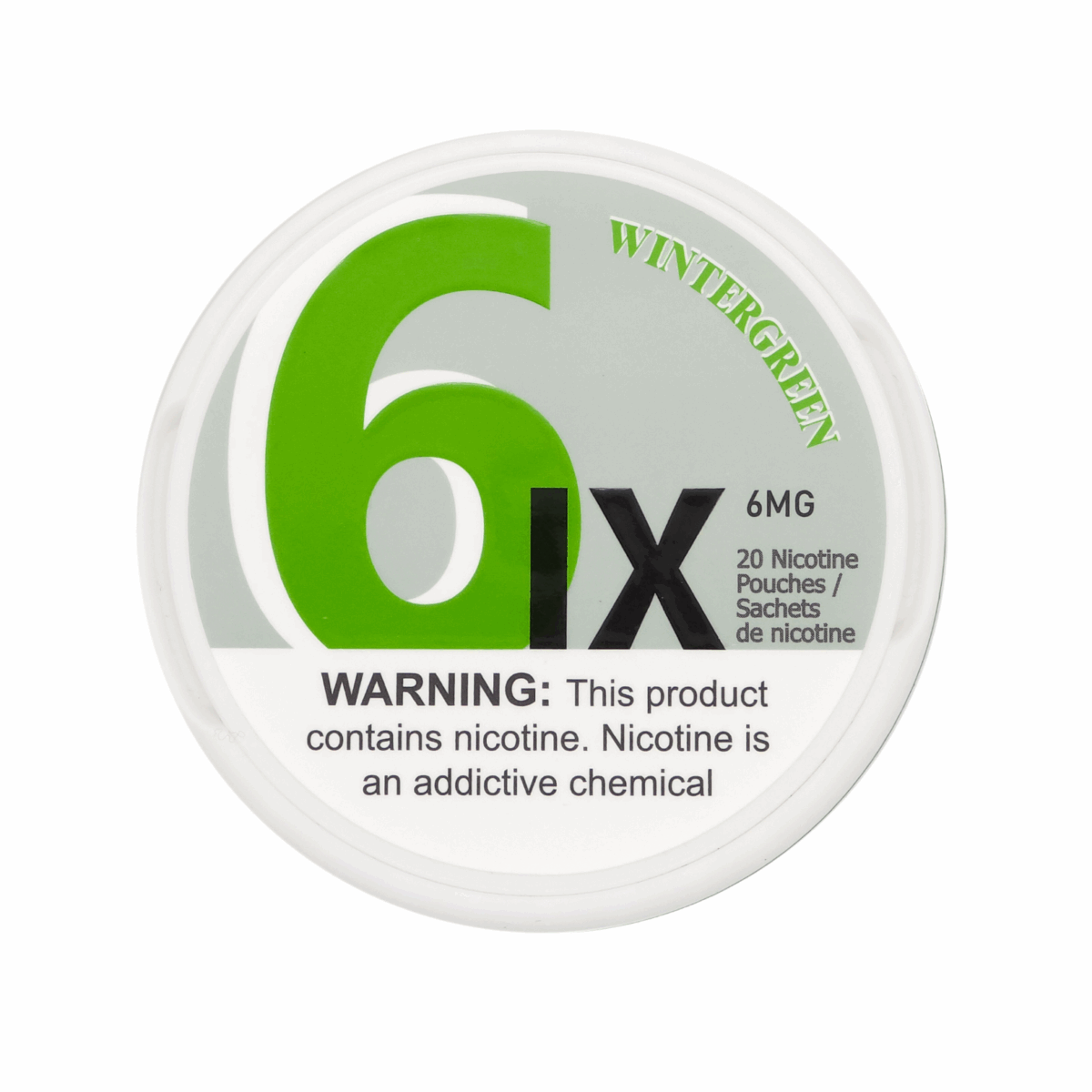 6ix Wintergreen 6 mg - Cigar Chief