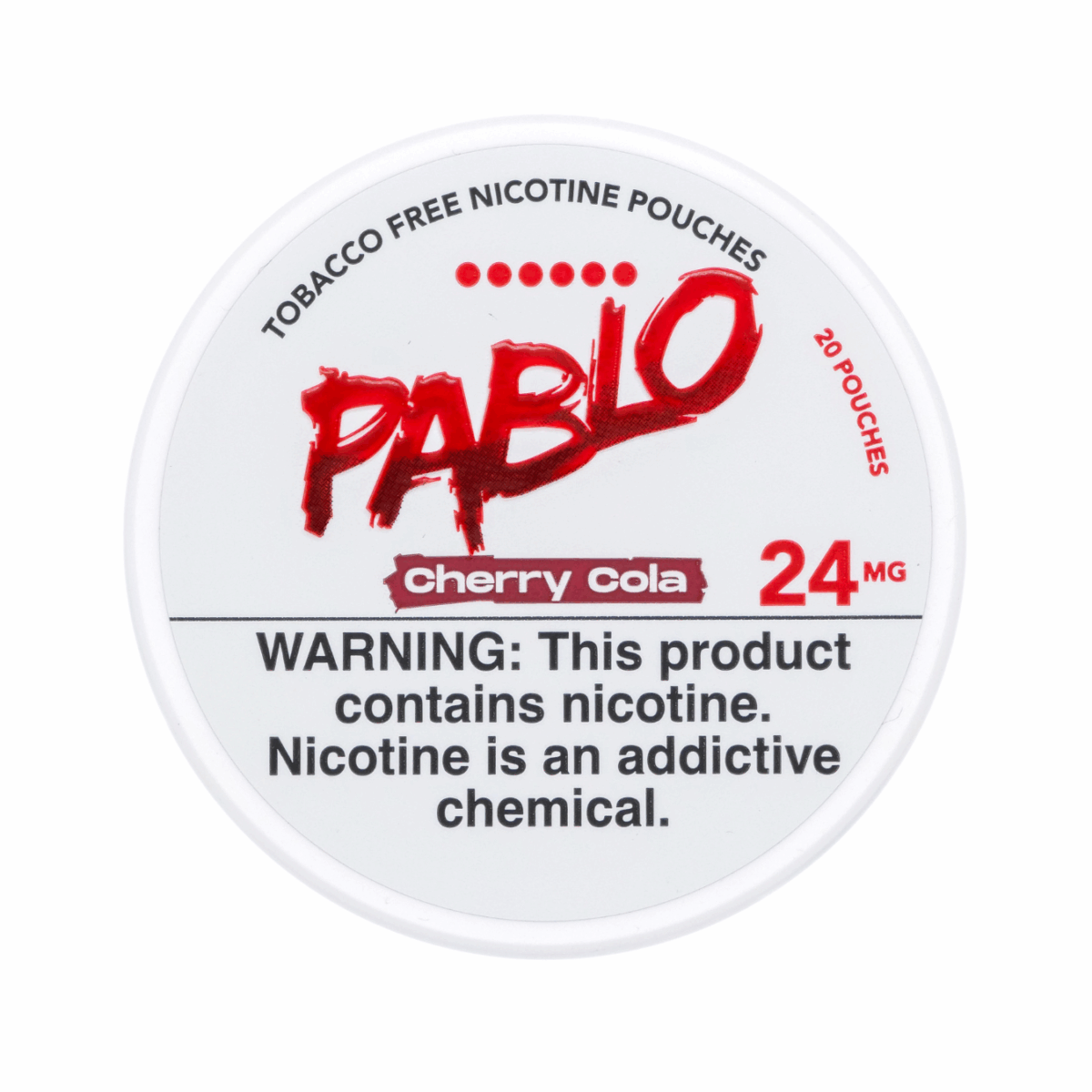 Pablo Cherry Cola 24 mg - Cigar Chief